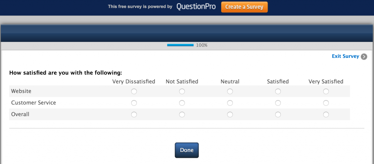 Bipolar Survey Scale Two Extremes At Each End Questionpro 0406