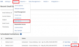 Schedule Survey Now To Be Sent Out at a Later Time | QuestionPro