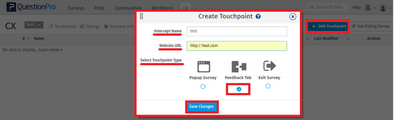 CX Feedback Tab - Collect Consumer Insights with Ease | QuestionPro