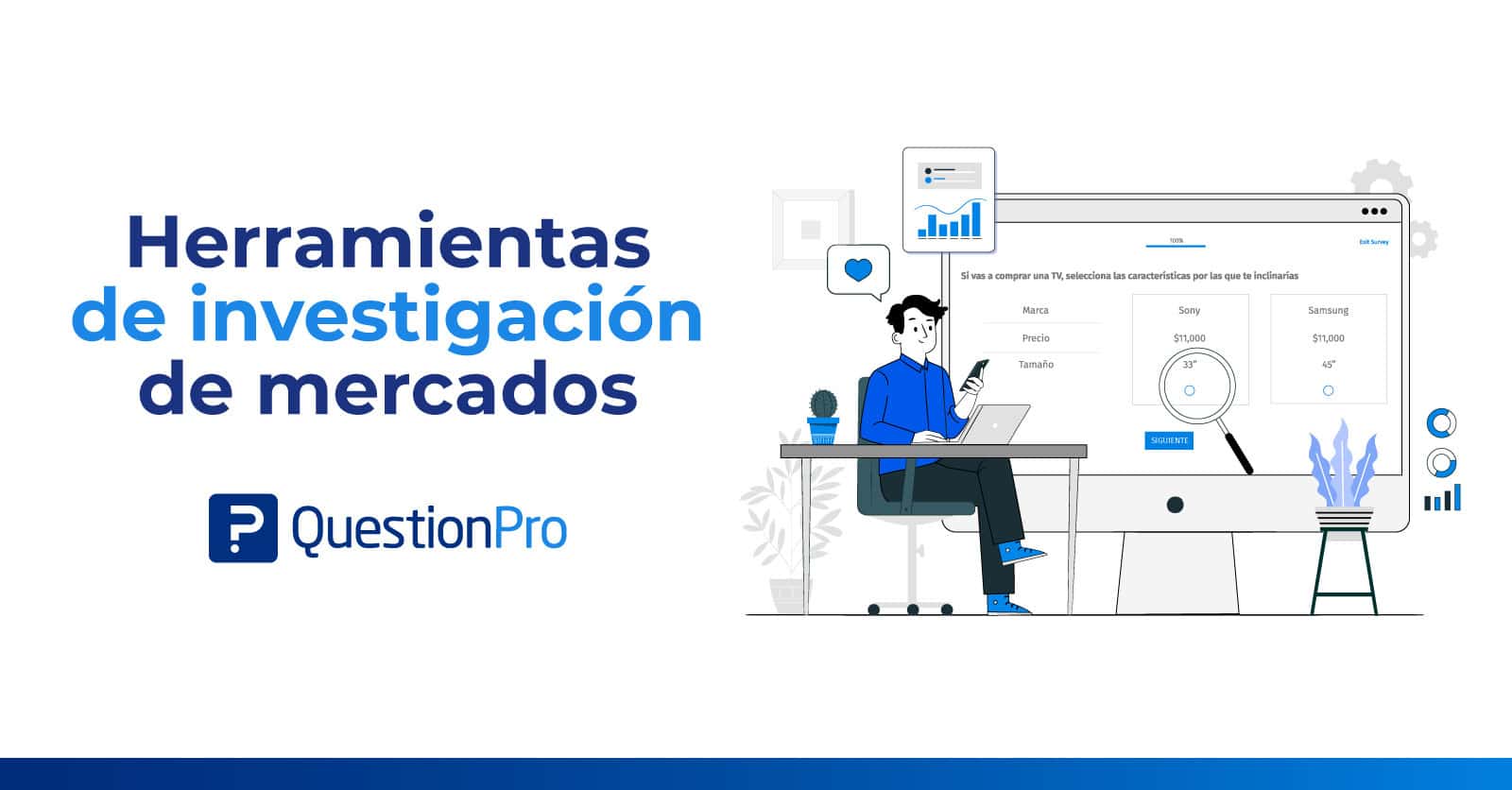 12 herramientas de investigación de mercados que debes conocer