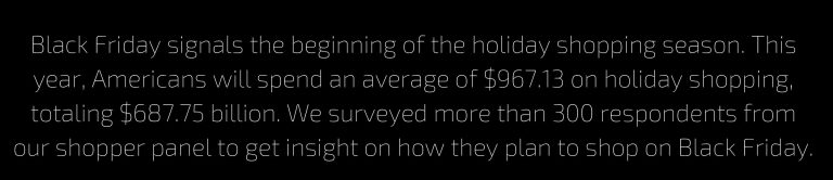 The Most Wonderful Time of the Year? Black Friday Shopping is Here ...