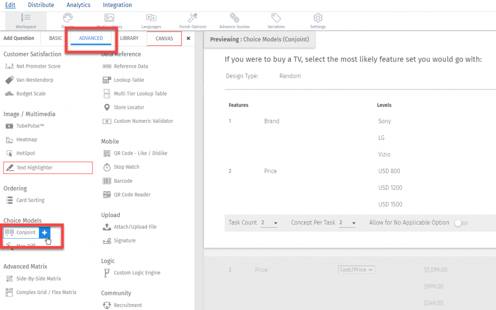 Conjoint Analysis: Definition, Example, Types and Model | QuestionPro
