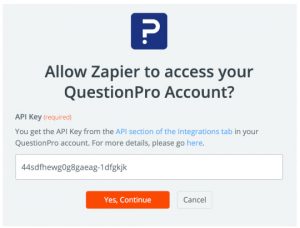 Automatiza tu flujo de trabajo con la integración QuestionPro y Zapier
