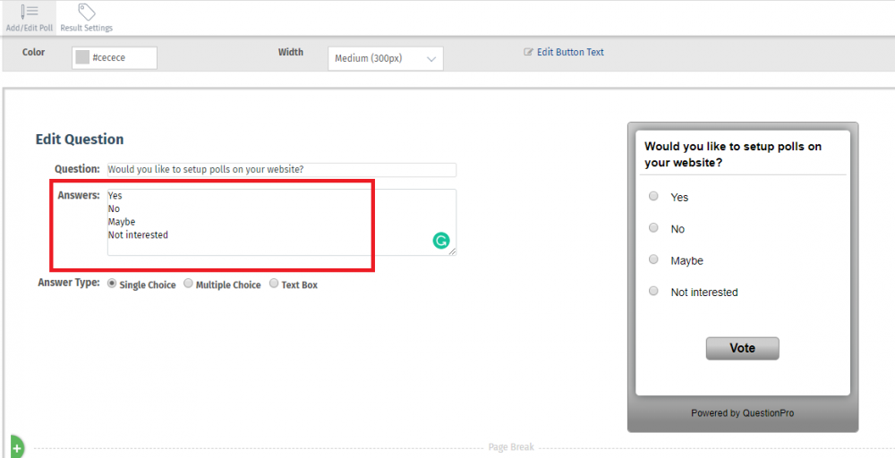 Poll Maker: How to create free online polls | QuestionPro