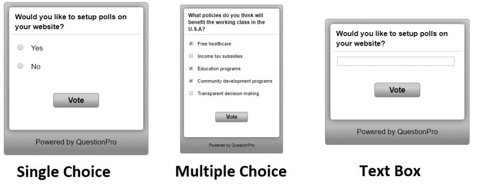 Poll Maker: How to create free online polls | QuestionPro