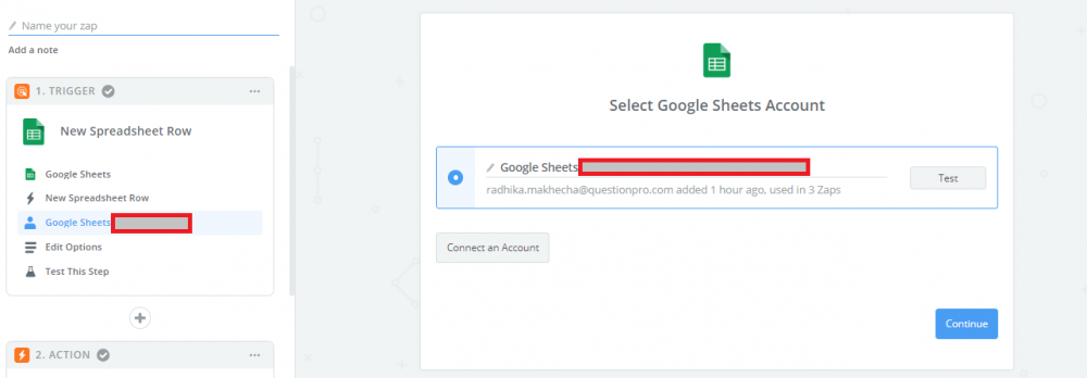 How To Set Survey Workflow Actions With The Zapier Integration Tool Questionpro