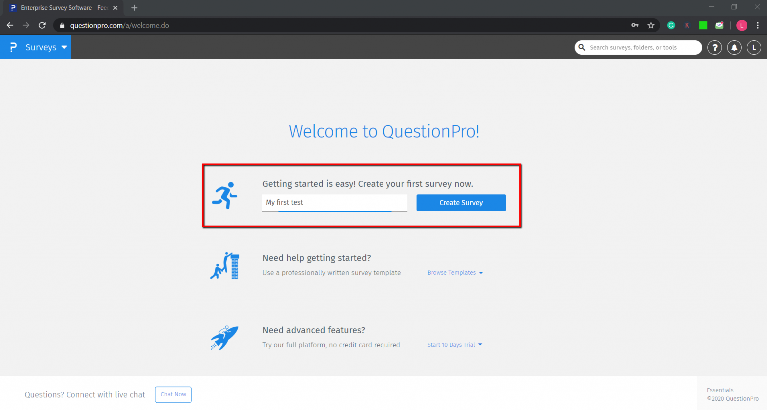 Easy test maker: Create online tests for free | QuestionPro