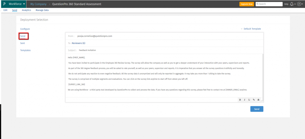 Employee performance evaluation software | QuestionPro