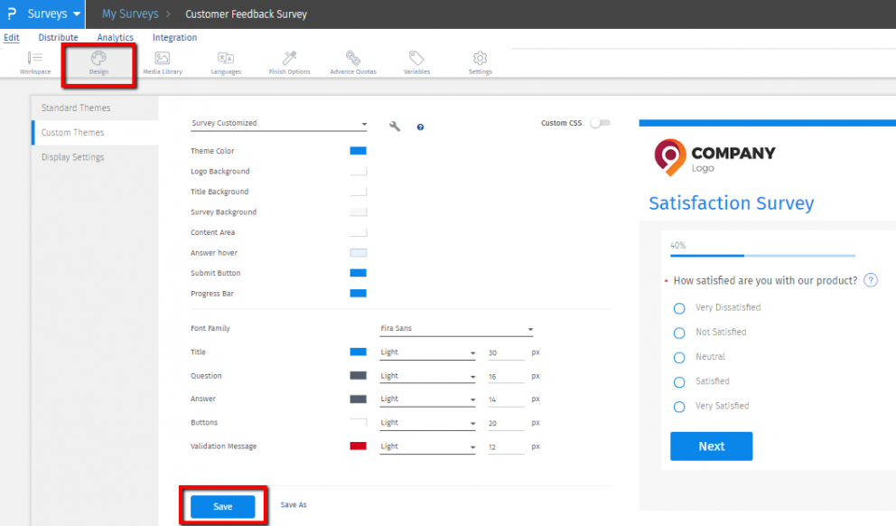 Custom surveys - How can you customize surveys? | QuestionPro