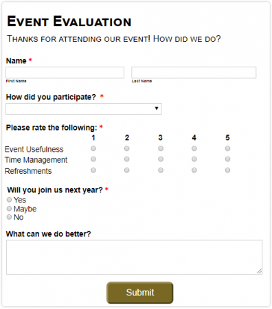 18 Excellent Event Satisfaction Survey Templates | QuestionPro