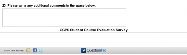 10 Amazing Course Evaluation Survey Templates | QuestionPro