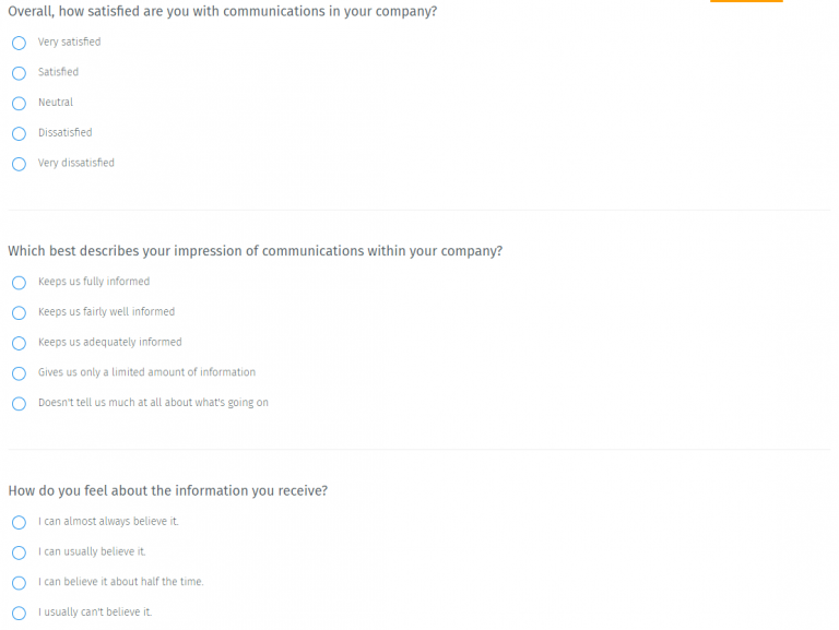 10 amazing human resource survey questions | QuestionPro