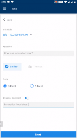Ask - Schedule weekly questions with this latest update to QuestionPro ...