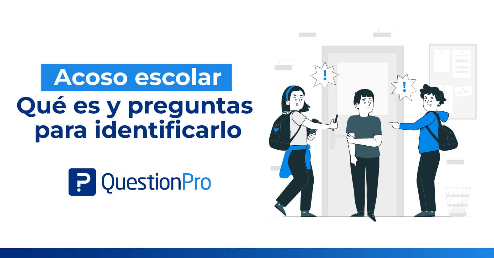 Acoso escolar: Qué es y preguntas para identificarlo