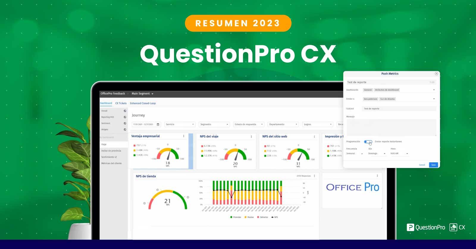 Explorando las Innovaciones de QuestionPro CX en 2023