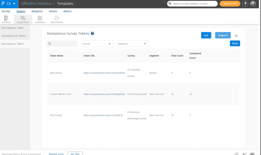 QuestionPro CX Product Updates - Quarter 1, 2024 | QuestionPro