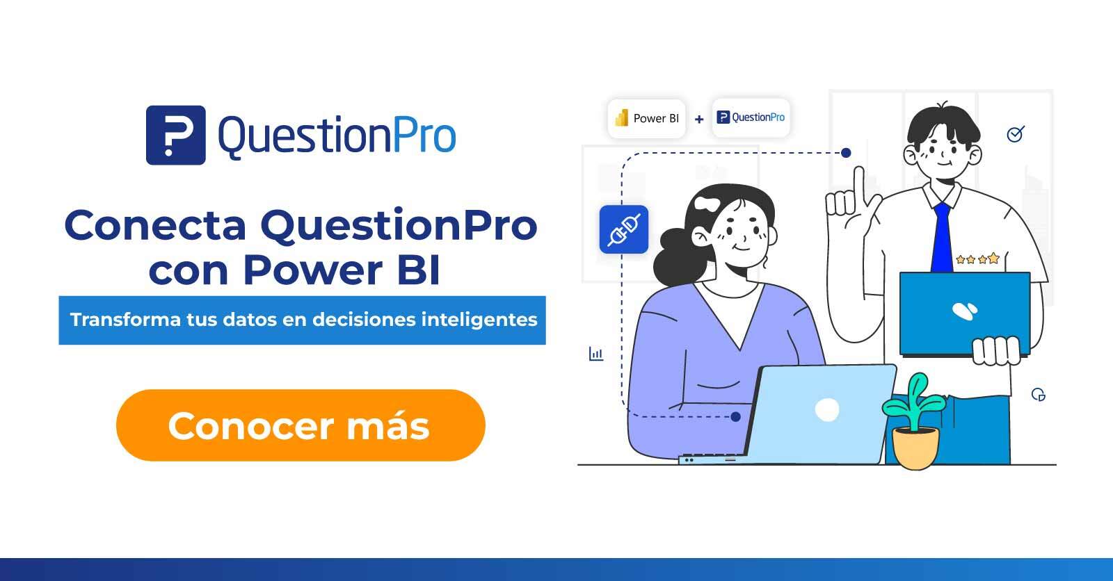 Cómo conectar QuestionPro con Power BI