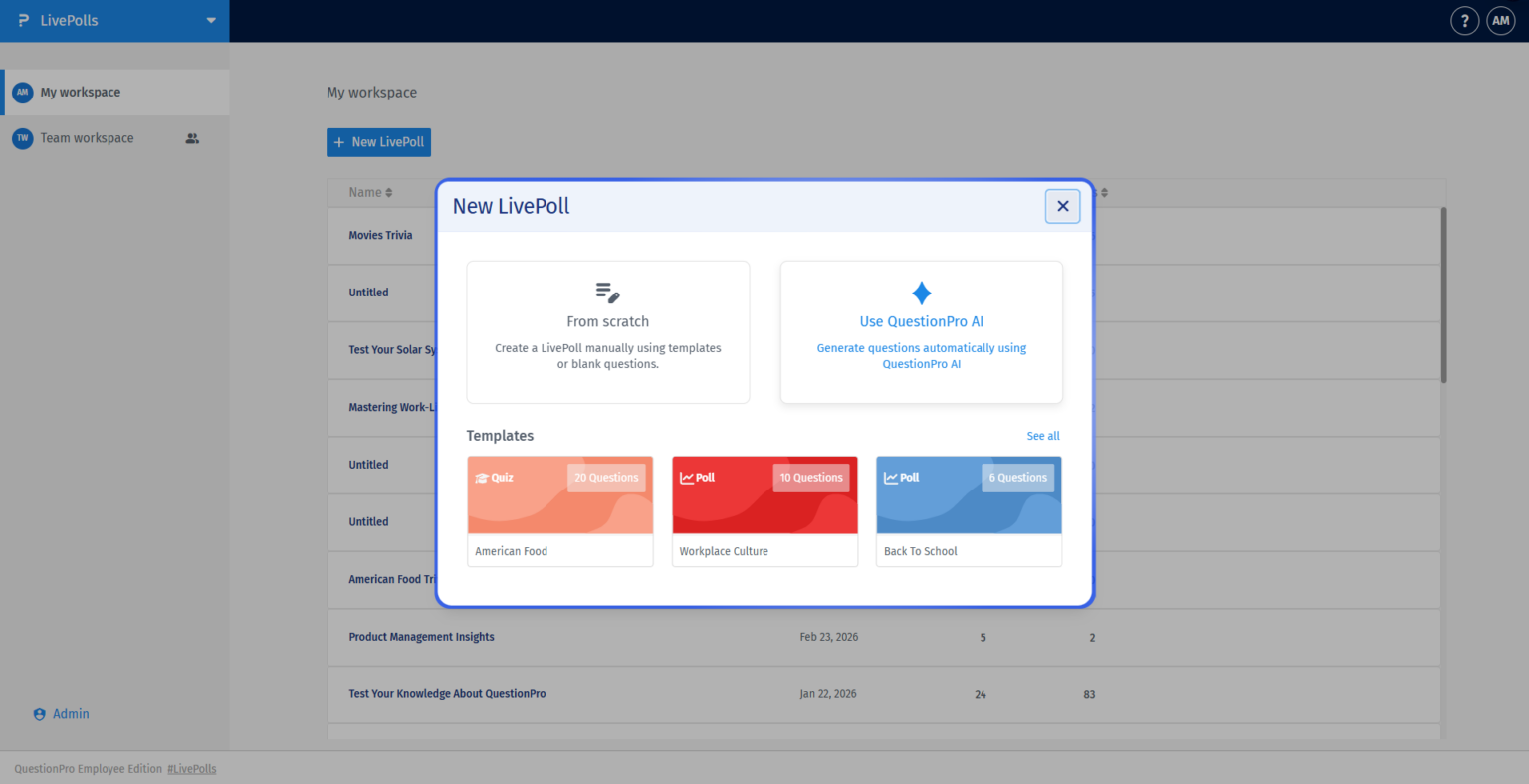Polls, Quizzes, or Both? Introducing the LivePolls Unified Editor ...