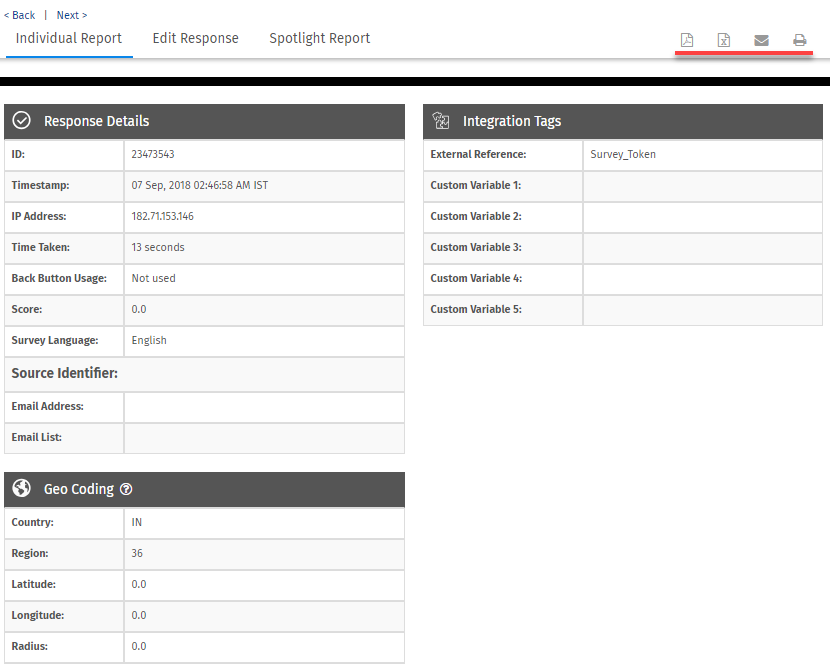 CX- Response Viewer - Manage Data | QuestionPro Knowledge Base
