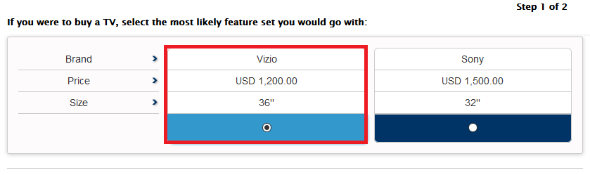 Conjoint Scripting | QuestionPro Help Document