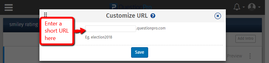Live Survey URL | Survey Link | QuestionPro Help Document