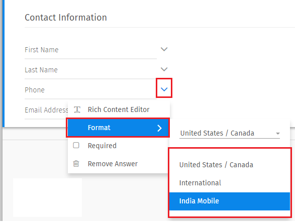 Form Fields | QuestionPro Help Document
