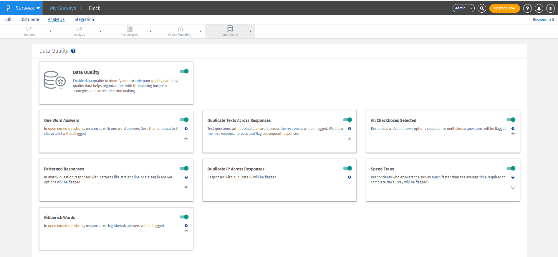 Data Quality | QuestionPro Help Document