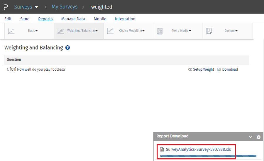 Weighting - Eliminating Sample Bias | QuestionPro Help Document