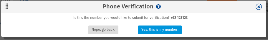 Phone Verification | QuestionPro Help Document