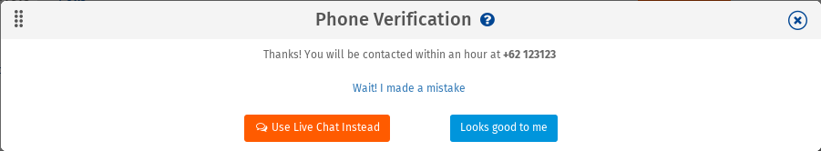 Phone Verification | QuestionPro Help Document