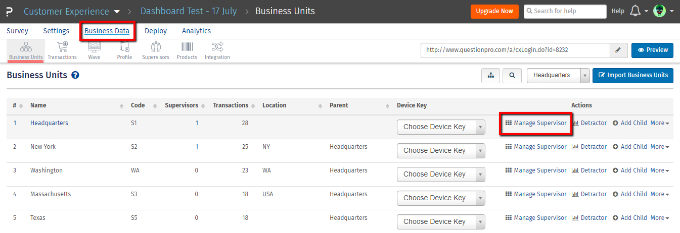 CX - Access Codes | QuestionPro Knowledge Base