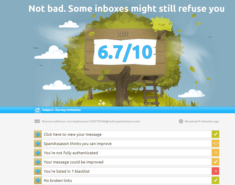 Issues while sending emails from QuestionPro | QuestionPro Knowledge Base