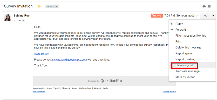 Issues while sending emails from QuestionPro | QuestionPro Knowledge Base