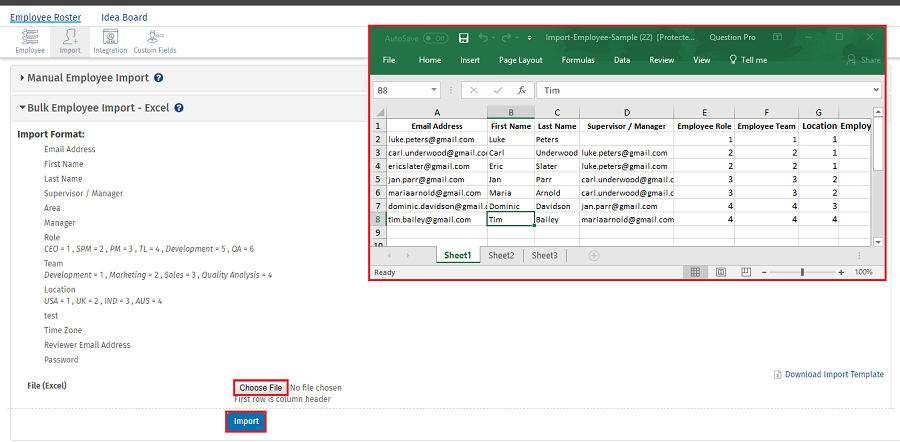 Add Employees Bulk Import - Workforce | QuestionPro Help Document