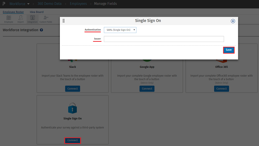 SAML Integration - Workforce | QuestionPro Help Document