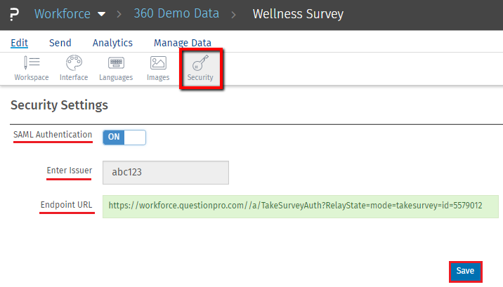 SAML Integration - Workforce | QuestionPro Help Document