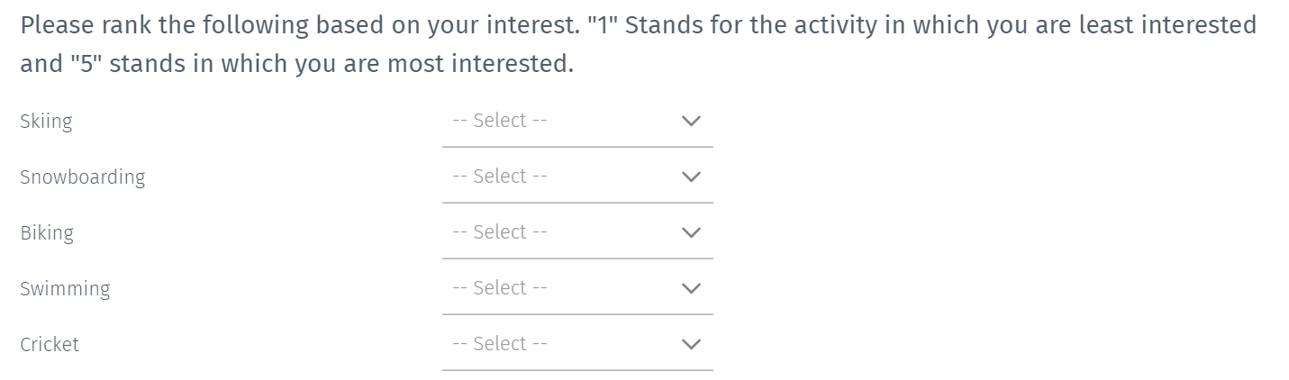 Semantic differential scale survey | Semantic differential scale ...