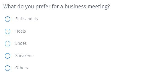 Show or hide answer options | How to hide answer options | QuestionPro