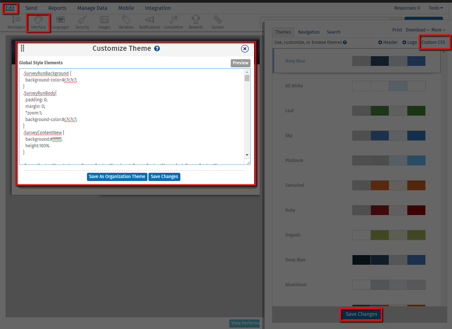 Css Customization Questionpro