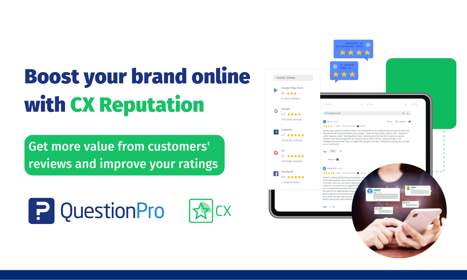 CX Reputation | QuestionPro®