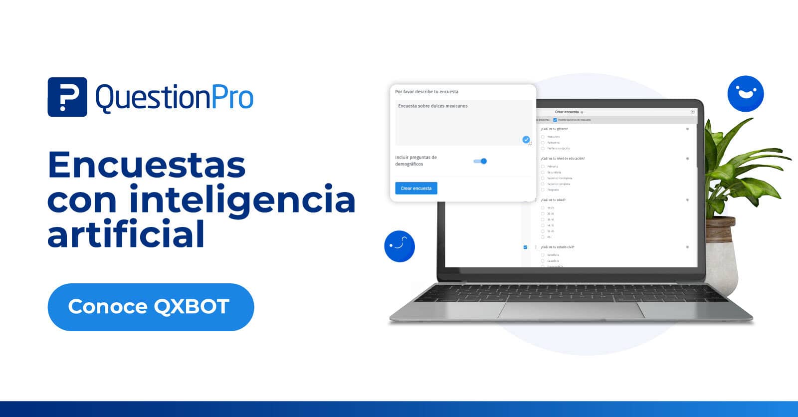 QxBot: Encuestas con Inteligencia Artificial Generativa | QuestionPro