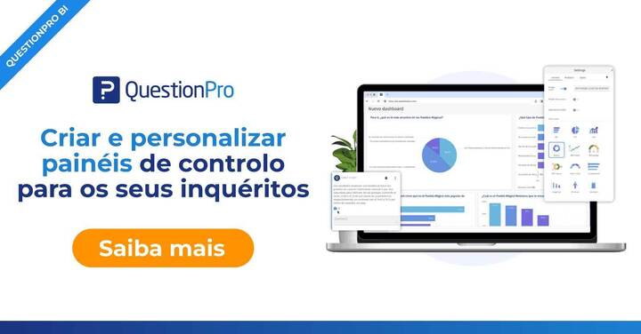QuestionPro BI | Crie e personalize Dashboards para os seus questionários