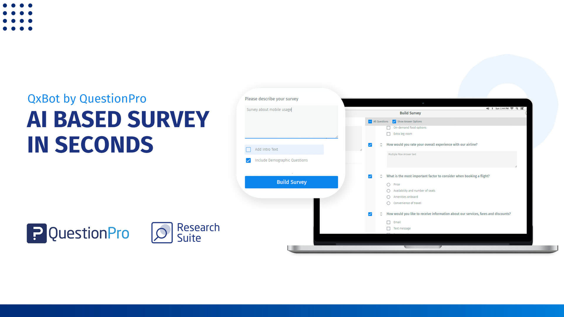 QxBot: Encuestas con Inteligencia Artificial Generativa | QuestionPro