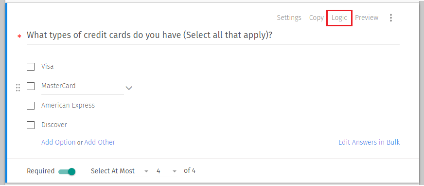 Survey Scoring Logic | QuestionPro