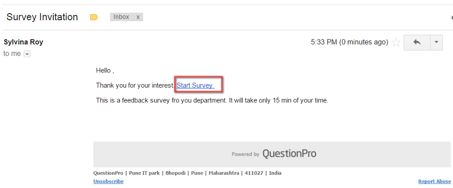 Track Responses | QuestionPro Survey Tools